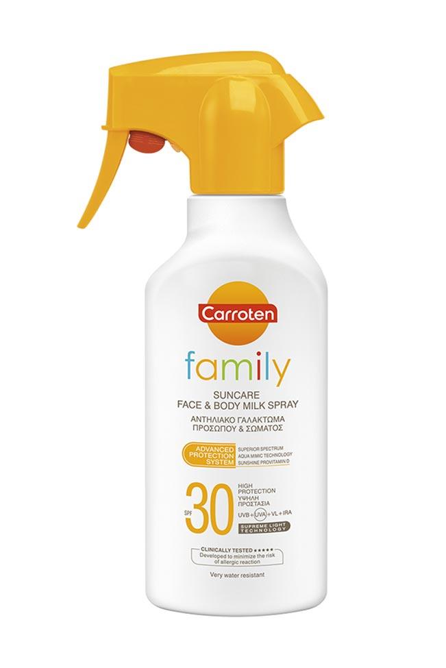αντηλιακο σωματος Carroten Family Spray | Lapop 2022